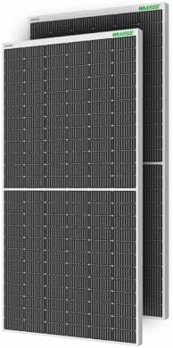 WAAREE DCR Solar Panel 540 Watt 144 Cells Framed Dual Glass Mono PERC ...