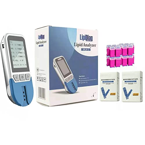 Buy caretuye Lipid Meter Analyzer Cholesterol Meter Analyzer HDL LDL ...