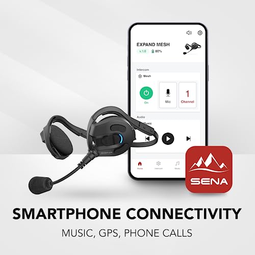 Sena Expand Mesh Multi-Sport Mesh Intercom Communication Headset for ...