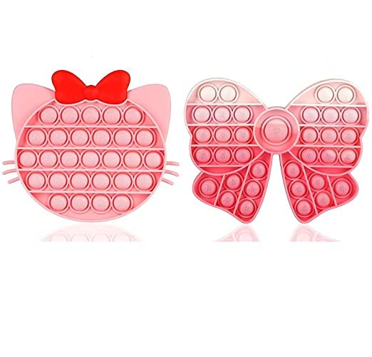 Buy YAop it Pack of 2- Fidget Toys,pop its Butterfly, pop it Fidget Toy ...