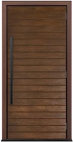 ETO DOORS Fiberglass Exterior Entry Door - Horizontal Plank Stainable ...
