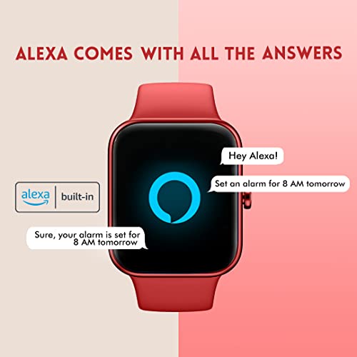 Fastrack Reflex VOX, Alexa Built-in Smart Watch, 1.69 inch HD Bright ...