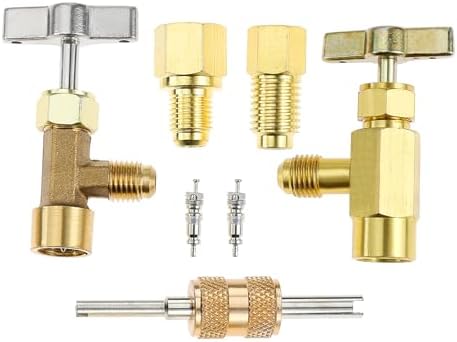 Amazon.com: TEENGSE R134A Self Sealing & Puncture Style Refrigerant Can ...