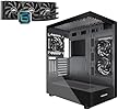 Amazon.com: MUSETEX K2 PC Case, Computer Case 360MM RAD Support, Type-C ...