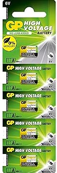 GP Alkaline Battery 11A GP11A L1016 6V - Pack of 5 GP11A-C5: Amazon.co ...
