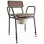 Aidapt Free Standing Height Adjustable Stacking Commode Chair with ...