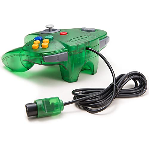 Snapklik.com : SAFFUN 2 Pack N64 Controller, Classic Wired N64 64-bit ...
