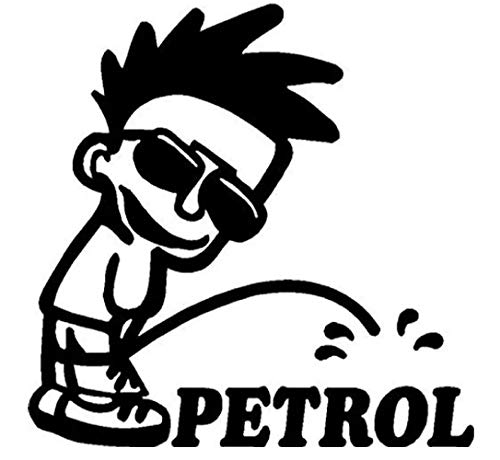 Lionston Funny Petrol Boy Car Diesel Fuel Exterior Sticker & Decal ...