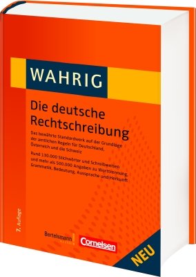 WAHRIG Band 1 Die deutsche Rechtschreibung : Amazon.de: Bücher