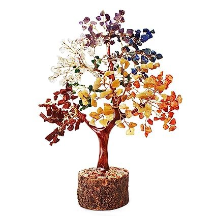 Buy RATI HANDICRAFTS Shubh Sanket Vastu Crystal Tree 7 Chakra in 7 ...