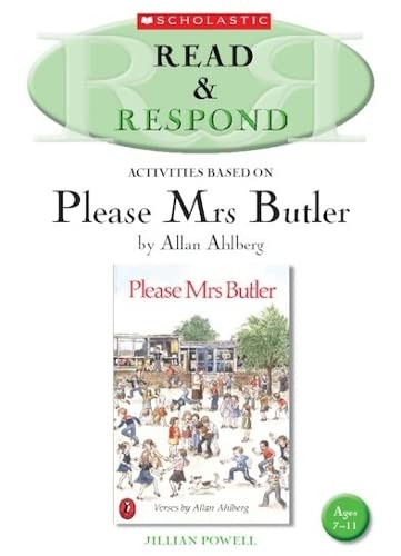 Amazon | Please Mrs Butler Teacher's Resource (Read & Respond) | Powell ...