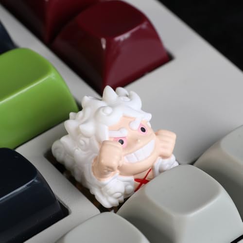 Amazon.com: Custom Resin Keycap, Cartoon Anime 3D Handmade Artisan ESC ...