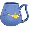 Amazon.com | Disney Parks Blue Genie from Aladdin Face Ceramic Mug Cup ...