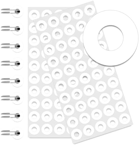 Amazon.com : Self-Adhesive Hole Reinforcement Labels Round Stickers ...