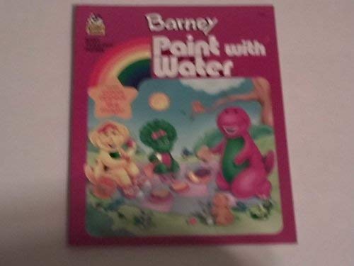 Amazon.com: Barney Paint with Water: 9780307082541: Golden Books: Books