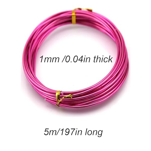 10 Colors 50 Meters Craft Wire, Craft Wire 1mm, Aluminium Wire, Wire ...