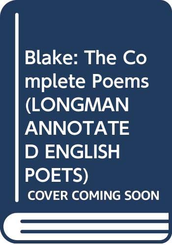 Amazon.com: Blake: The Complete Poems (LONGMAN ANNOTATED ENGLISH POETS ...