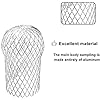 10 Pack Downspouts Gutter Guard Aluminum Filter Strainer Expandable ...
