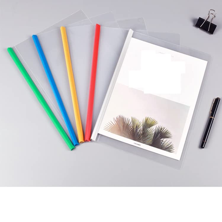 Buy Kunfaya Sliding Plastic File A4 Size | Stick Transparent File ...