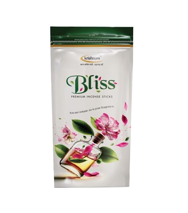 Krishnam Agarbatti Bliss Dhoop Sticks for Pooja, Pack of 100 Gm Dhup ...
