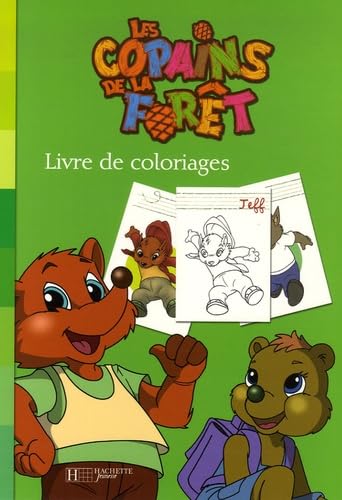 Copains de la forêt Livre de coloriages : Timoon Animation: Amazon.fr ...
