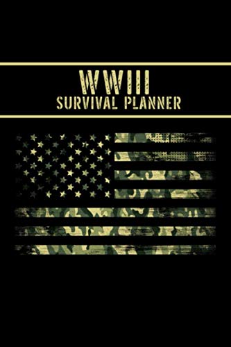 WWIII Survival Planner: Funny World War 3 Draft Notebook - Dark Adult ...