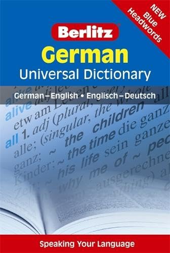 German Universal Dictionary (Berlitz Universal Dictionary) (German and ...