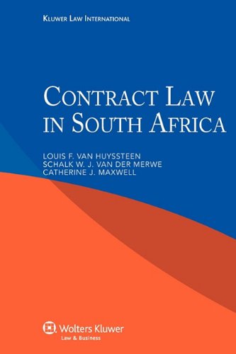 Contract Law in South Africa: Louis F. van Huyssteen, Schalk W. J. van ...