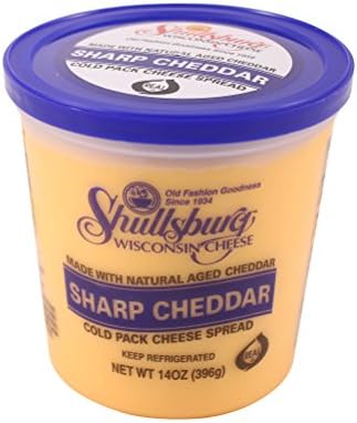 Amazon.com: Shullsburg Creamery - Bacon Cold Pack Cheese Spread - 14 oz.