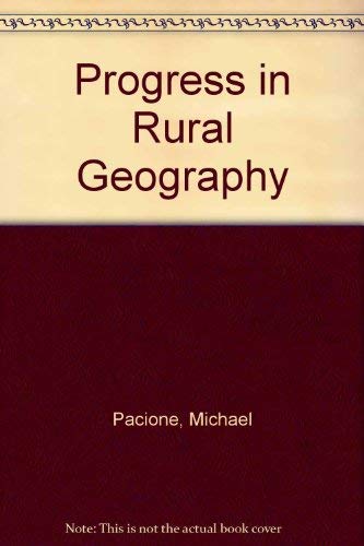 Progress in rural geography: Pacione, Michael: 9780389203582: Amazon ...