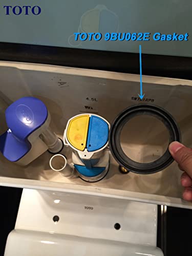 Snapklik.com : Toilet Flush Valve Gasket Rubber Seal Gasket For TOTO 2 ...