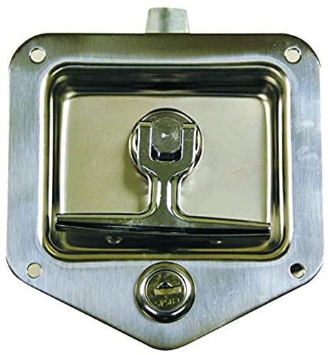 Snapklik.com : Buyers Products L8825 T-Handle Latch, Locking 2-Point Latch