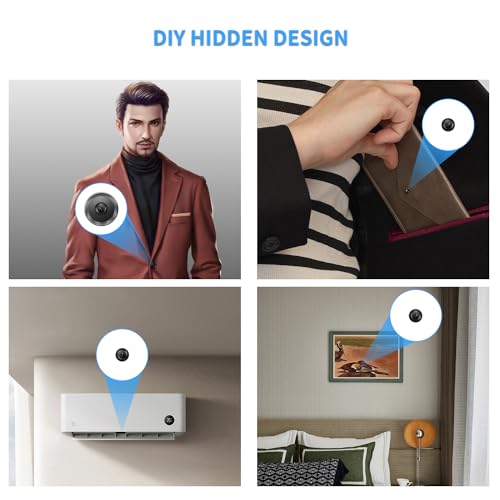 DuboCam Mini Hidden Camera DIY Module, HD 1080P Wireless Spy Camera ...