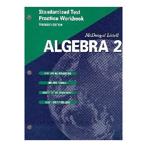 Amazon.com: McDougal Littell Algebra 2: Standardized Test Practice ...