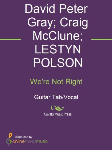 We're Not Right - Kindle edition by Craig McClune, David Gray, LESTYN ...