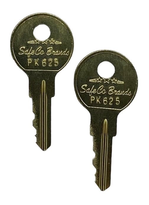 SafeCo Brands Replacement Fire Alarm Keys 2-Keys (PK625 Gamewell FCI ...
