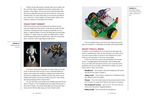 Learn Robotics with Raspberry Pi: Build and Code Your Own Moving, Sensing, Thinking Robots- Buy ...