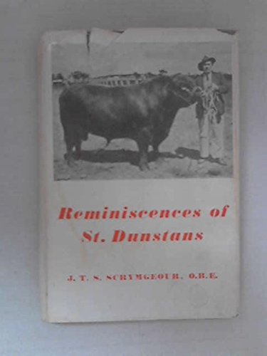 Reminiscences of St. Dunstans: James Tindal Scrymgeour: Amazon.com: Books