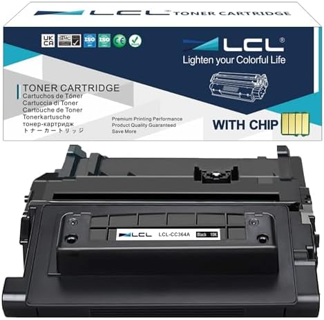 Amazon.com: LeciRoba 64A Toner Cartridge Replacement for HP 64A CC364A ...