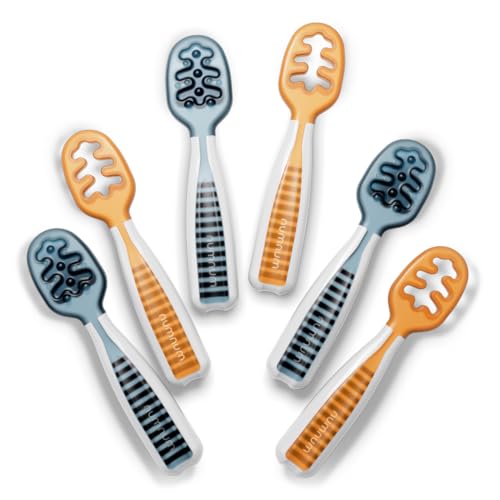 NumNum Baby Spoons Set, Pre-Spoon GOOtensils for Kids Aged 6+ Months ...