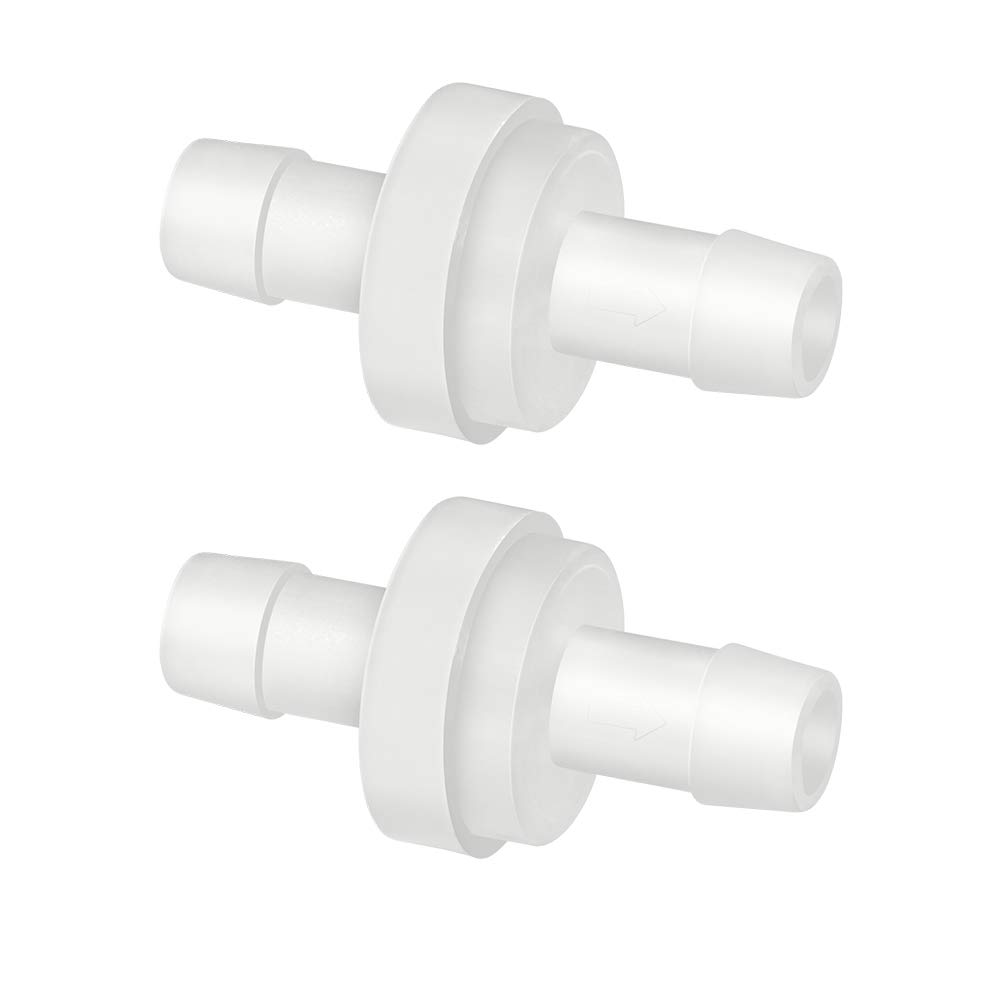 Snapklik.com : Quickun Inline Check Valve, 1/4 Hose ID One Way Return ...