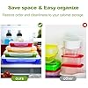 Amazon.com: Set of 4 Collapsible Silicone Food Storage Container ...