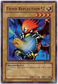 Amazon.com: Yu-Gi-Oh! - Fiend Reflection #2 (LOB-021) - Legend of Blue ...