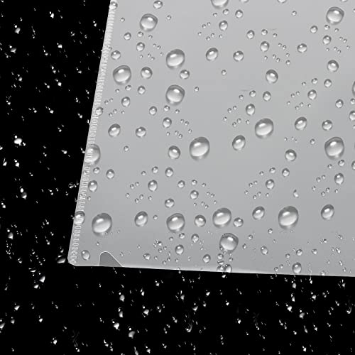 ZEONHEI 50 Pack A4 Cut Flush Folders, A4 Clear Plastic Wallets Open Top ...