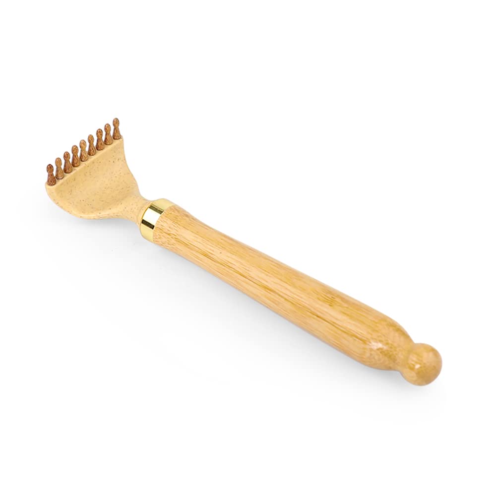 Amazon.com: HEYSONG Bamboo Back Scratcher for Easy to Reach Itch Point ...