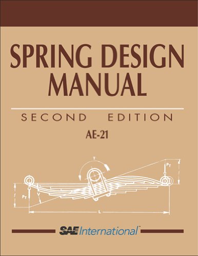 Spring Design Manual (Advances in Engineering): Amazon.co.uk: Society ...