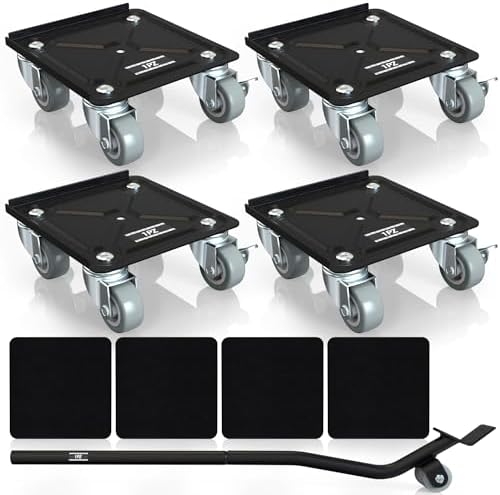 1PZ UKG-001 4 Pack of 4 Wheel Heavy Duty Movement Set,Furniture Moving ...
