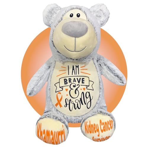 Amazon.com: Cancer Stuffed Animals - Personalized Cancer Teddy Bears ...
