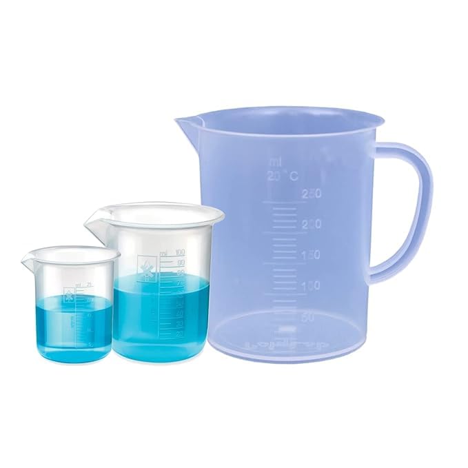 Buy VVS Polypropylene Plastic Beaker with Graduation Marks and ...
