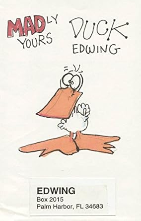 Amazon.com: Don"Duck" Edwing - Original Art Signed : Collectibles ...